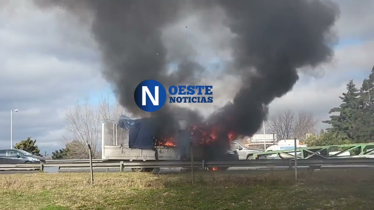 Hurlingham - Explosión en plena autopista del Oeste: los ocupantes ...